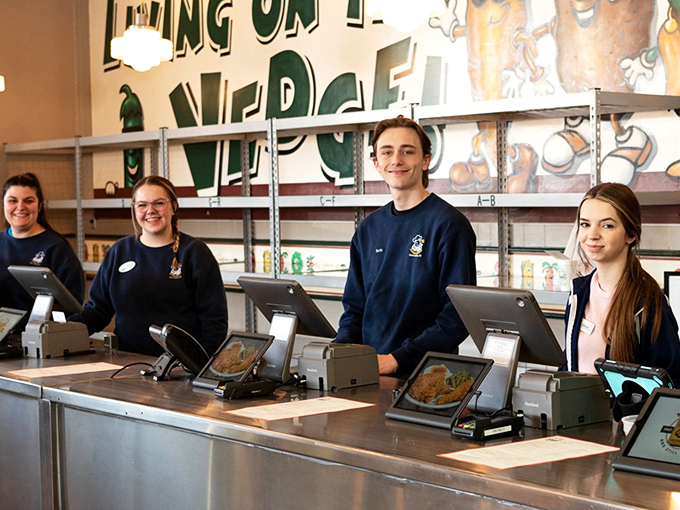 Young faces behind the register carry on traditions that started before they were born.