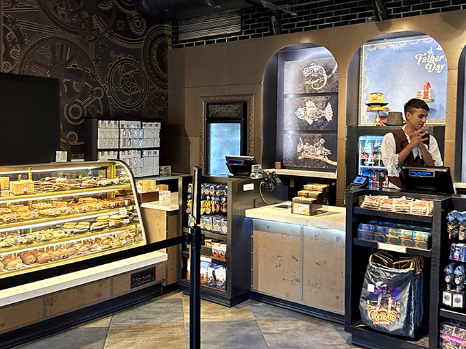 Not just a bakery counter&mdash;a portal to sugary nirvana. The display cases hold edible art that makes grocery store bakeries weep with inadequacy.