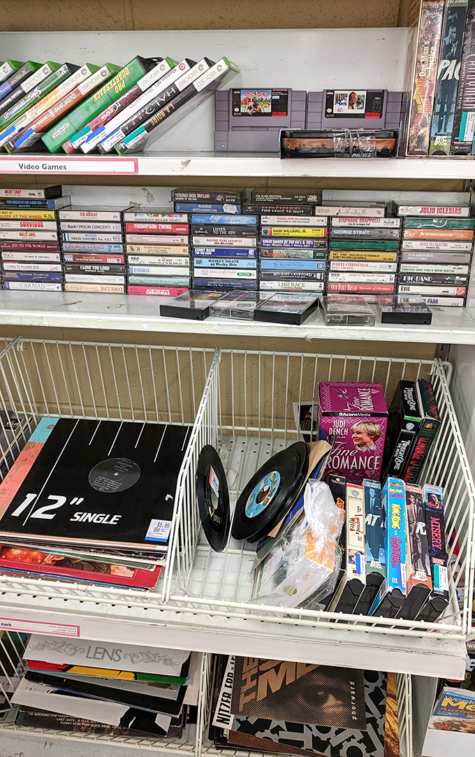 Retro gaming heaven where your childhood memories cost less than a fancy coffee drink.