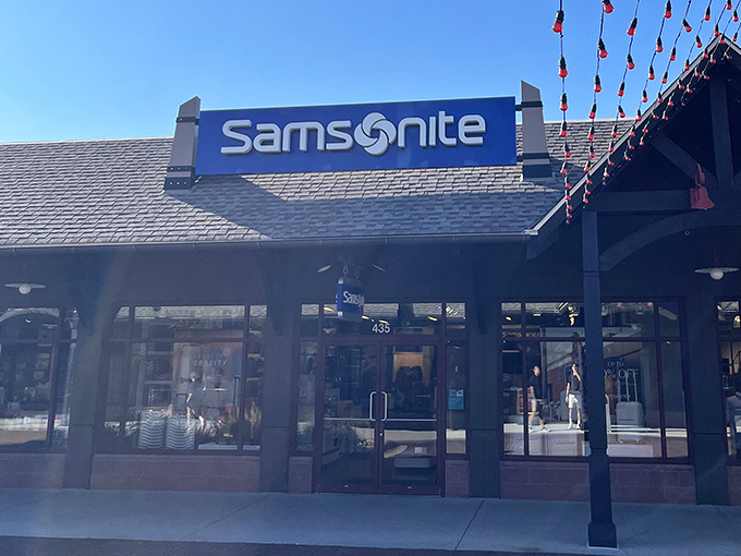 Samsonite stands ready to solve your "how-to-get-all-these-purchases-home" dilemma. Buy the luggage first&mdash;it's just smart shopping strategy.