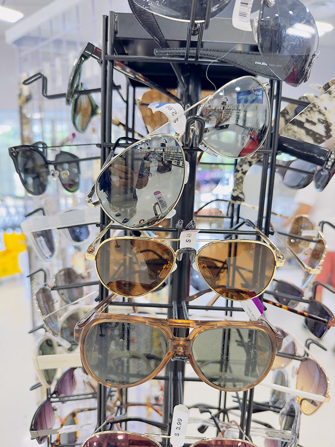 Designer sunglasses at thrift store prices&mdash;because looking like a celebrity shouldn't require their bank account.