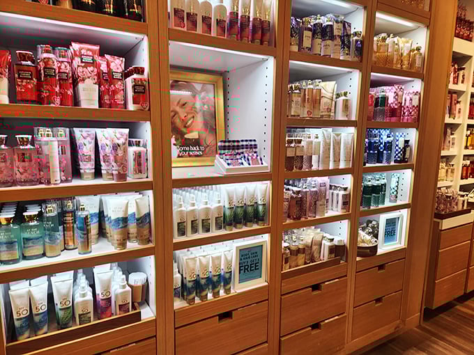 Bath & Body Works: where "just one hand cream" turns into seventeen scented products you didn't know you needed until now.