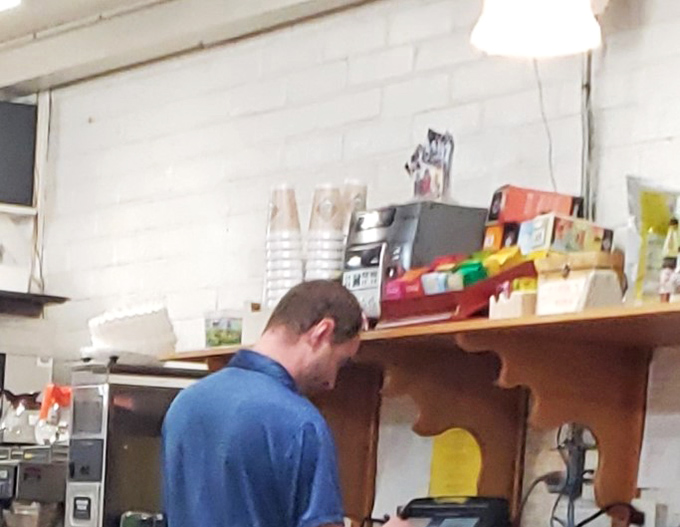 Behind every great diner is someone who understands the sacred responsibility of keeping coffee cups filled and spirits high.