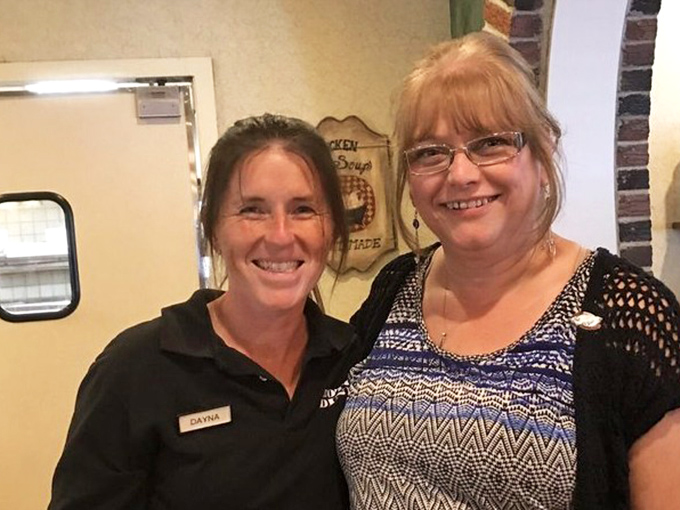 Behind every great diner are staff members who make you feel like you've just come home after a long trip away. Their smiles are as genuine as the food.