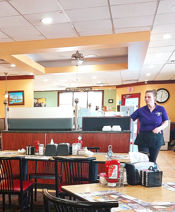 Where efficiency meets hospitality&mdash;diner servers are the unsung heroes who keep your coffee cup full and your spirits higher.