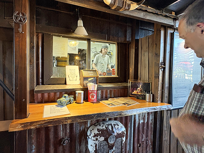 The ordering counter doubles as a time machine to when food was unapologetically indulgent and gloriously satisfying.