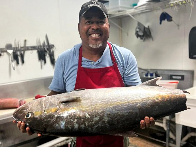 Behind every great meal is someone who knows their way around serious Caribbean spices and fresh ingredients.