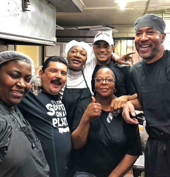 The heart and soul behind the legendary food. These smiling faces are the keepers of recipes that have stood the test of time.