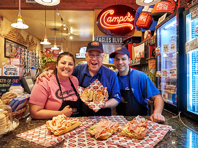 The heart and soul of Campo's&mdash;dedicated staff who transform simple ingredients into legendary sandwiches with the precision of master craftspeople.