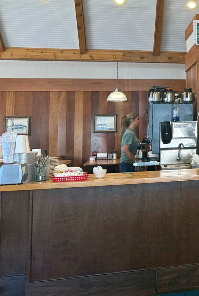 Behind the scenes of breakfast magic &ndash; where coffee flows like liquid optimism and morning grumpiness goes to die.