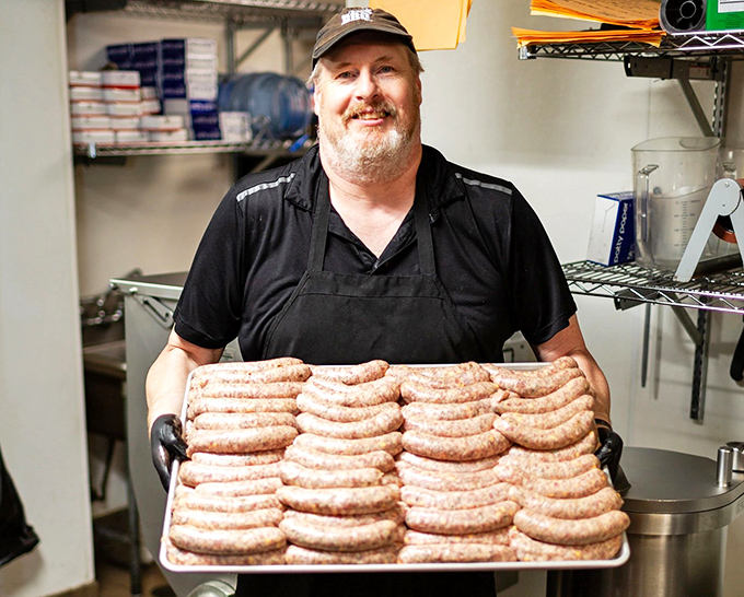 The hardworking team that turns raw meat into edible poetry, one patient hour at a time.