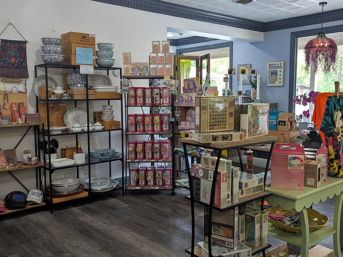 Beyond breakfast, The Blue Berry Caf&eacute; offers a charming retail space where you can take home a piece of that cozy morning magic.