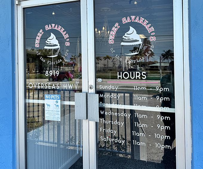 Sweet Savannah's storefront announces itself with the confidence of a place that knows exactly what it does best.