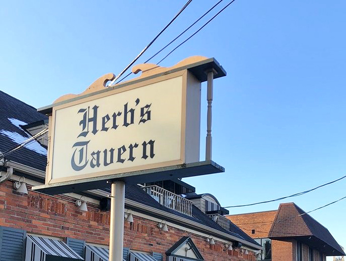 The sign stands as a landmark, a beacon of hope for the hungry, promising satisfaction in an uncertain world of fast-food disappointments.