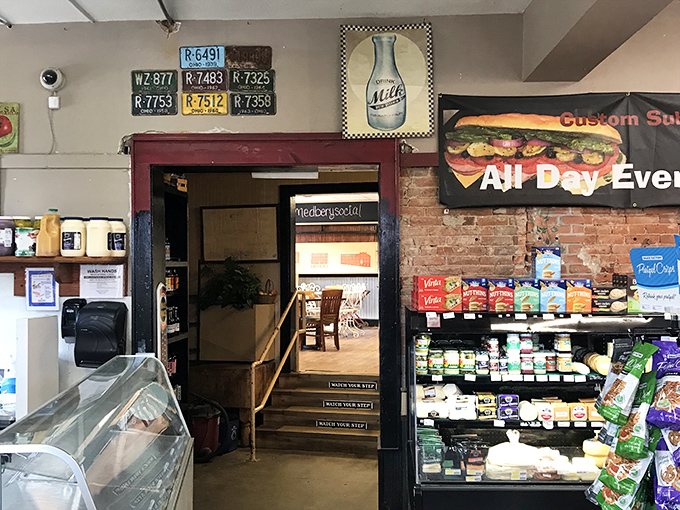 Behind this unassuming entrance lies a world of flavor that locals have been keeping to themselves for far too long.