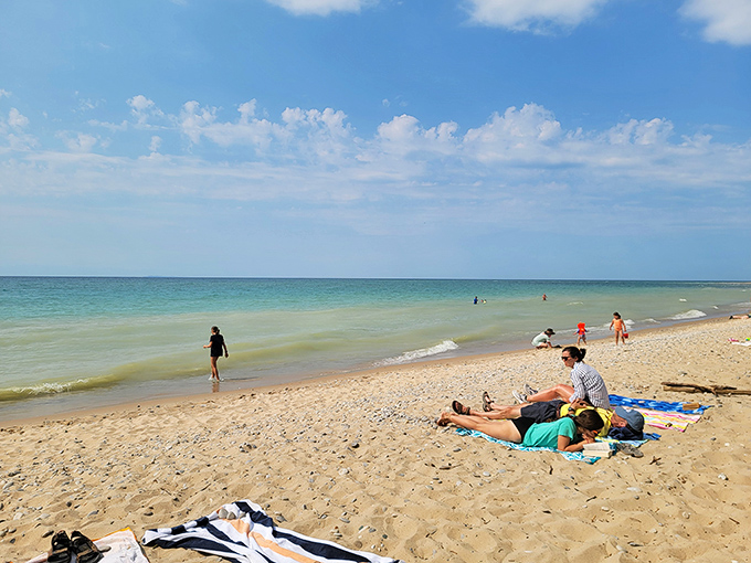 The original vitamin D therapy session, where doing absolutely nothing becomes the day's most important accomplishment.