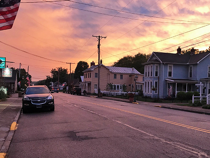 Sunset paints the town in Instagram colors, but locals were enjoying this view long before filters were invented.