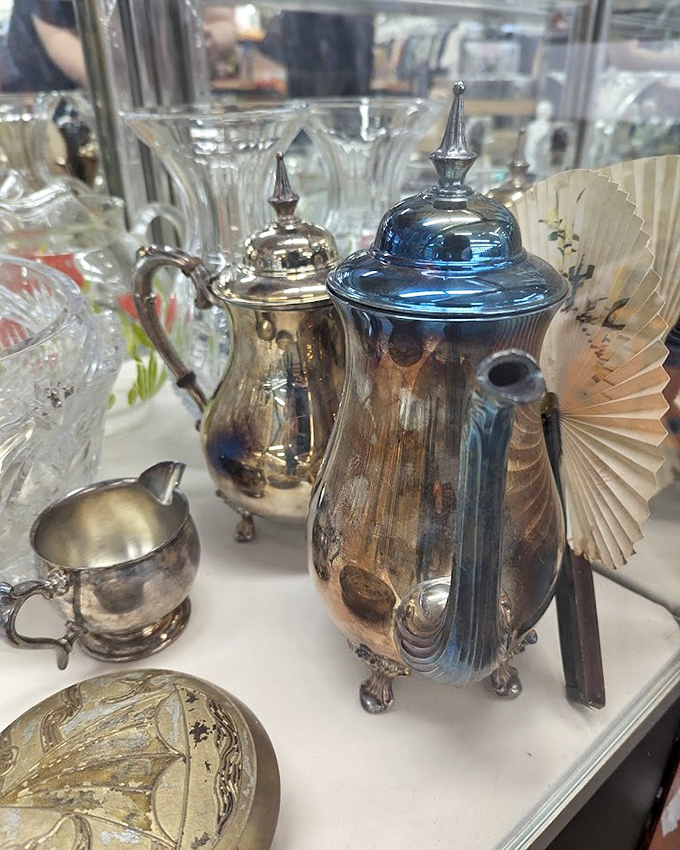 Silver tea and coffee services that would make Downton Abbey's butler raise an approving eyebrow &ndash; elegance doesn't always require a second mortgage.