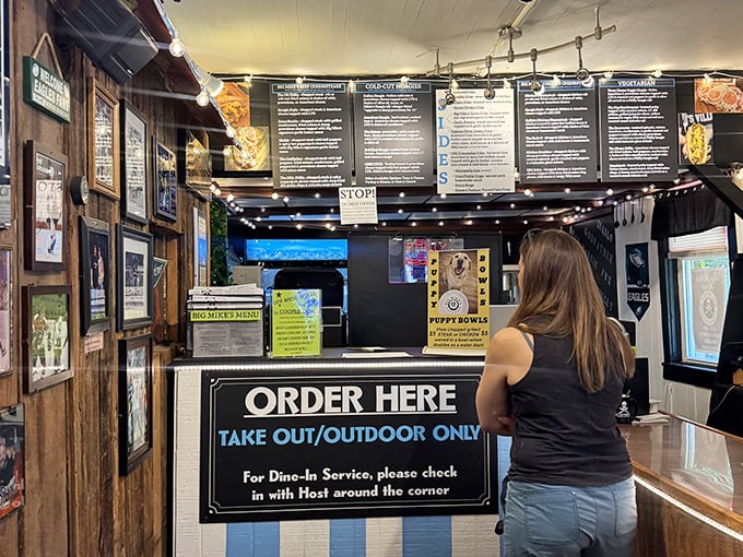 The ordering counter &ndash; where dreams are placed and hunger pangs begin their countdown to satisfaction.