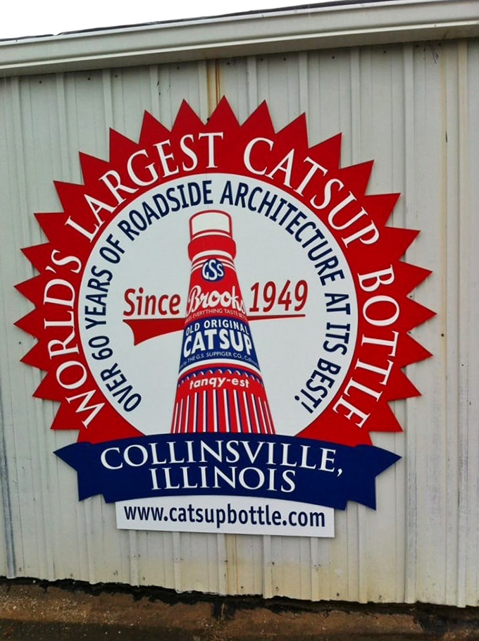 Sixty years of roadside architecture at its best&mdash;this emblem celebrates the bottle's enduring legacy as Collinsville's most recognizable landmark.