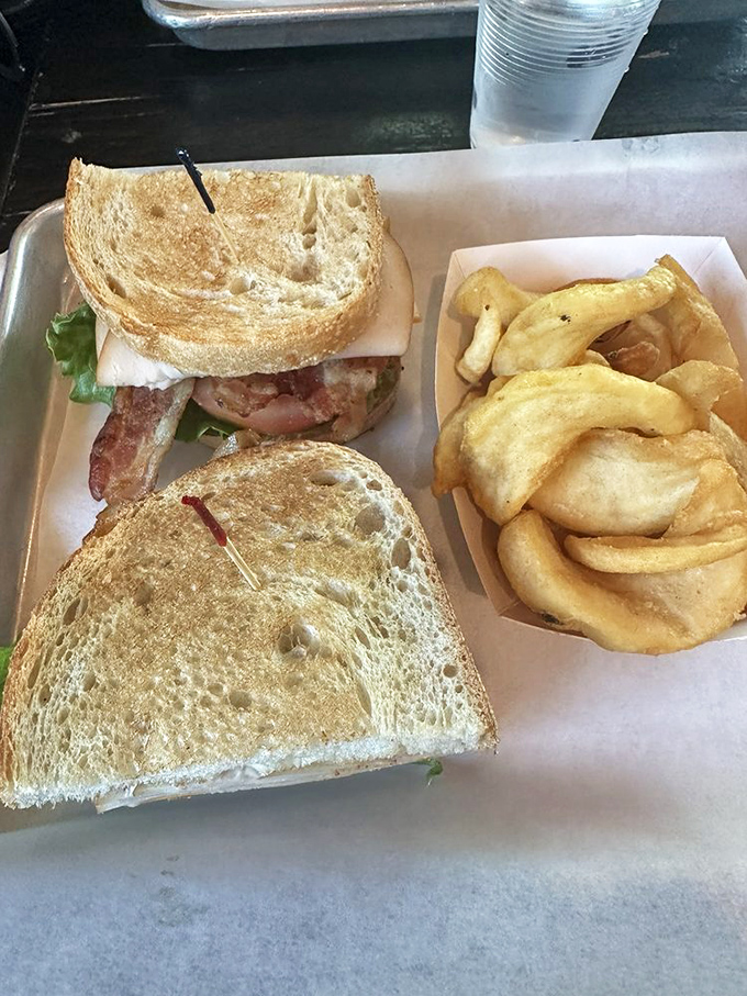 The sandwich that answers the eternal question: "Can lunch items crash the breakfast party?" With a resounding and delicious "yes!"