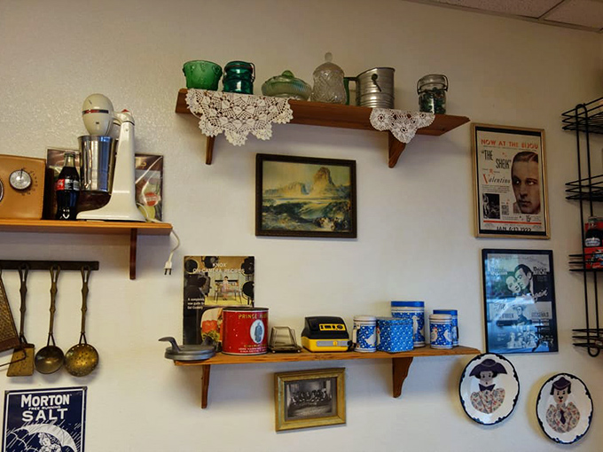 The wall decor tells stories the menu doesn't&mdash;decades of memories, vintage treasures, and the kind of charm you can't order online.