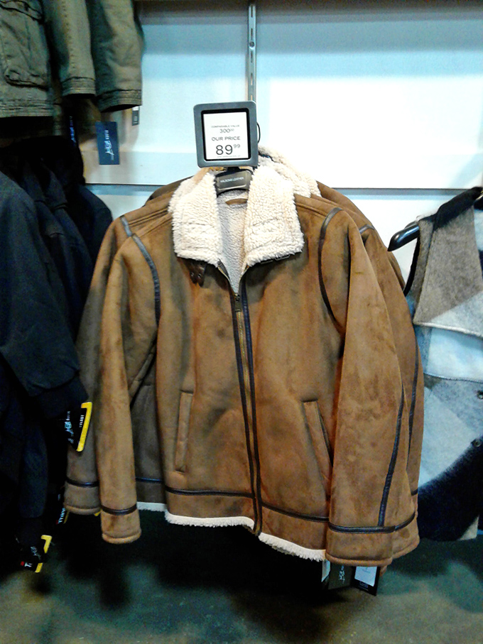 Winter is coming, but so are the savings. This sherpa-lined jacket brings rugged luxury at a price that won't leave you out in the cold.