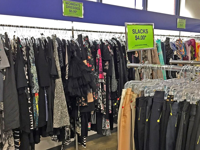 The dress section offers everything from workday basics to "special occasion" numbers that have already proven themselves dance-floor worthy.