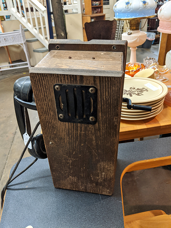 Before smartphones, this wooden communication device connected you to a real person who knew everyone in town by name.