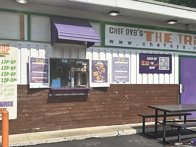 Chef Oya's The TRAP proves great things come in small packages &ndash; this takeout window serves seafood that rivals fancy restaurants.