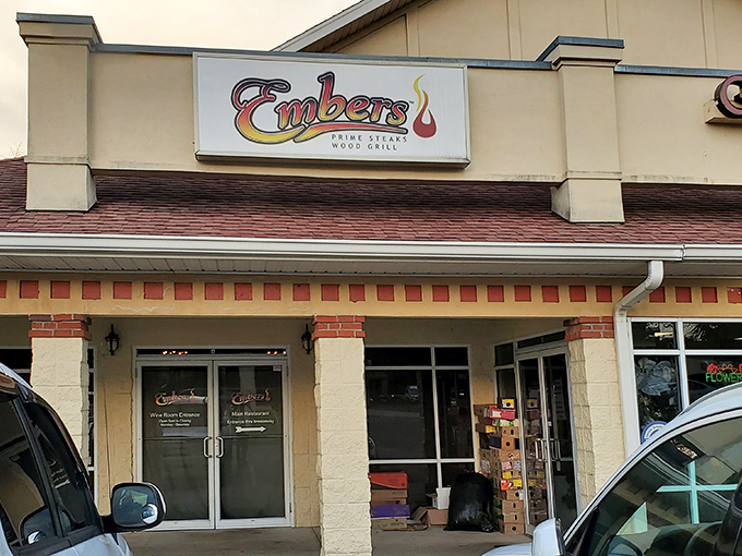 Strip mall location, downtown flavors &ndash; Embers proves great steaks don't need fancy addresses to make your taste buds dance.