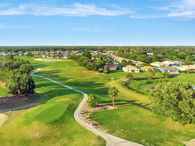 The manicured grounds and classic architecture create a picture-perfect setting that makes civic duty look almost elegant.