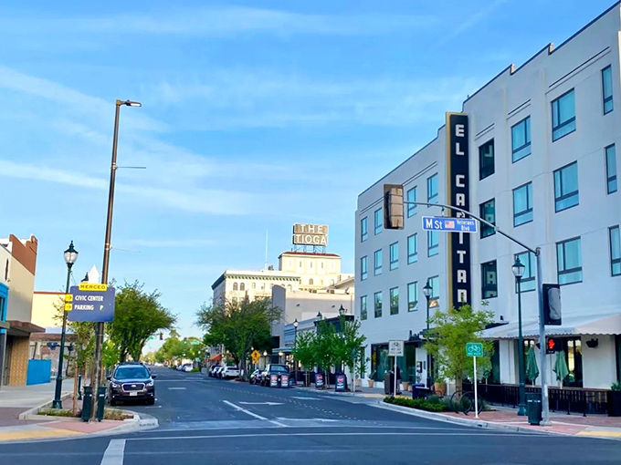 Revitalized downtown cores blend old and new seamlessly, proving that affordable retirement doesn't mean sacrificing modern amenities.