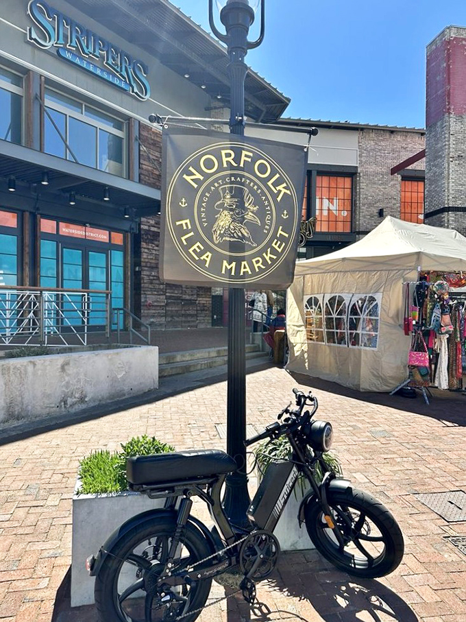 Urban treasure hunting at its finest - Norfolk Flea Market brings vintage vibes to the city center.