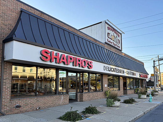 Deli dynasty! Shapiro's impressive storefront with its distinctive awning has been an Indianapolis institution serving up sandwiches of legendary proportions.