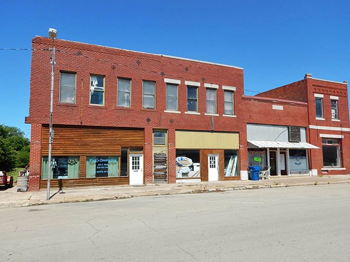 Yale's weathered storefronts tell stories of resilience and community spirit spanning multiple generations together. 