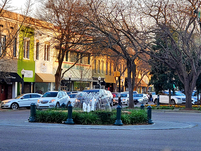 Historic downtown fountains and mature trees prove that some things only get better with age.