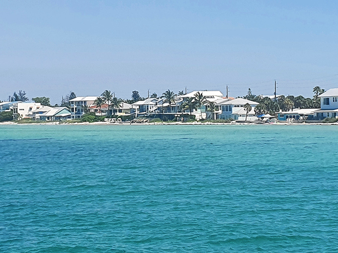 The water in Anna Maria comes in fifty shades of blue-green&mdash;making those lucky beachfront homes look like they're floating between heaven and earth.