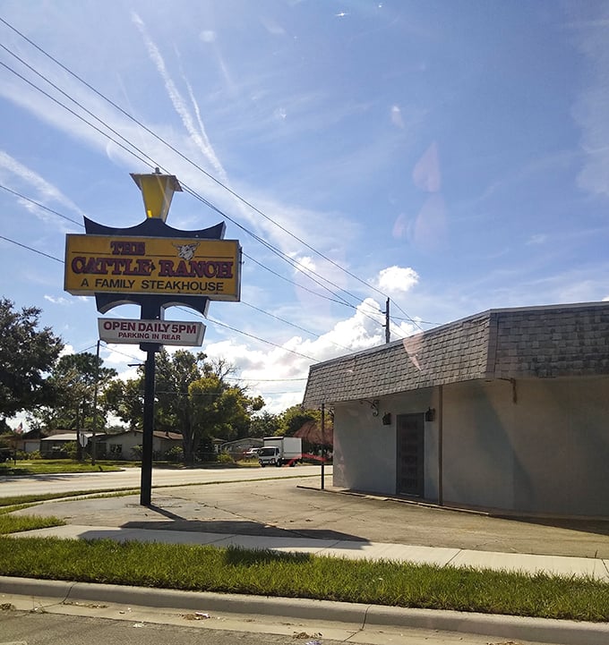 This family-friendly facade welcomes generations of Sanford steak lovers through its welcoming doors.