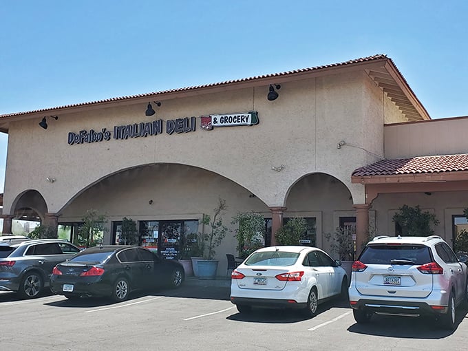 A full parking lot tells the real story better than any review: locals know where to find authentic Italian goodness.