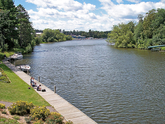 The Eagle River Chain of Lakes stretches endlessly, offering boaters and anglers 28 connected lakes to explore all summer long.