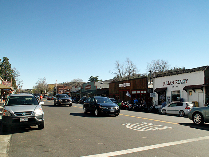 Julian's western-style storefronts transport you back to California's mining heyday. Just add apple pie for the full experience.