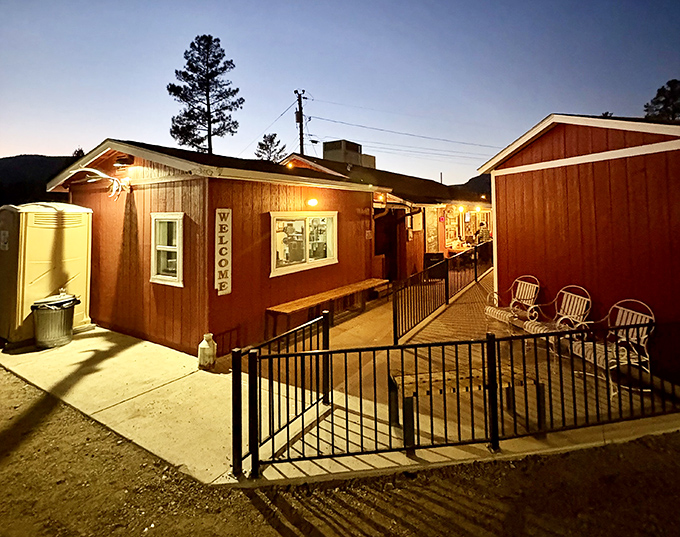 Pine's cozy cabin charm creates the ideal setting for comfort food and conversation.