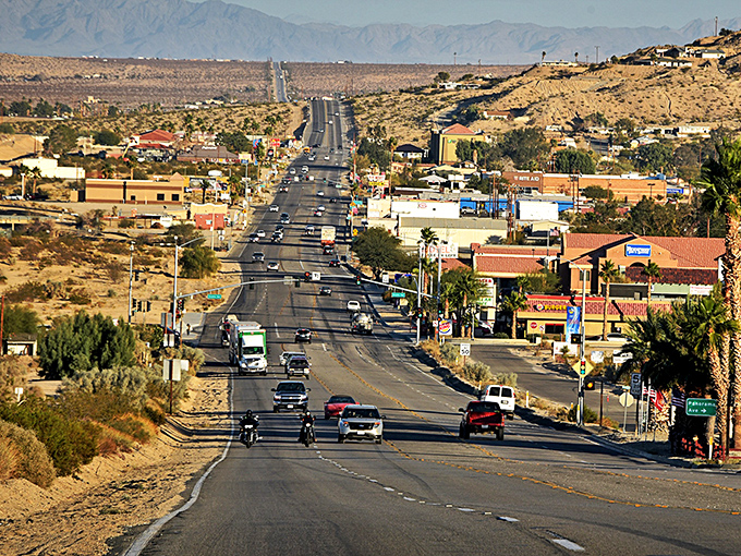 The road through Twentynine Palms promises adventure and affordability&mdash;where retirement dollars stretch as far as the horizon.