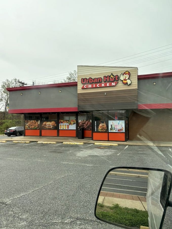 That fiery chicken logo isn't just cute&mdash;it's a warning label for the delicious Nashville-style heat that awaits.