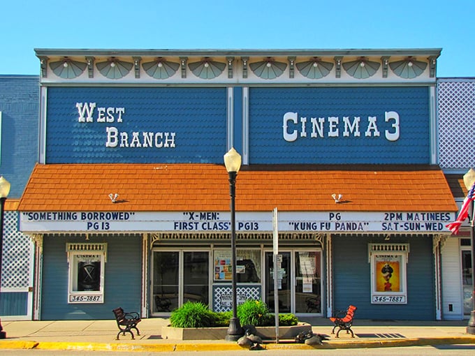 West Branch's cinema keeps ticket prices reasonable, just like everything else around here.
