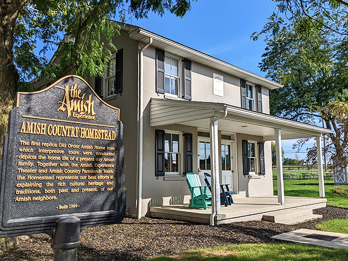 The Amish Country Homestead offers visitors a deeper understanding of the culture beyond the horse-drawn transportation.