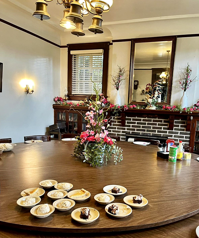 Fresh flowers on the table aren't just decoration&mdash;they're a promise that someone cares about every detail of your dining experience.