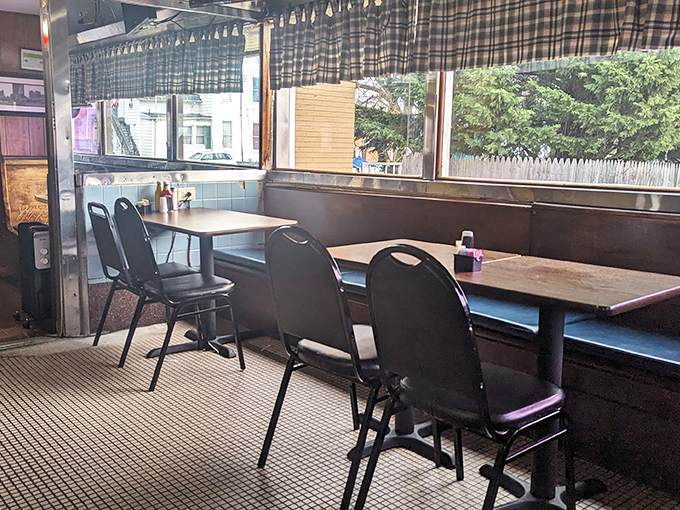 Booth seating that's witnessed first dates, business deals, and family celebrations&mdash;these vinyl-covered time machines have absorbed decades of Laurel's stories.