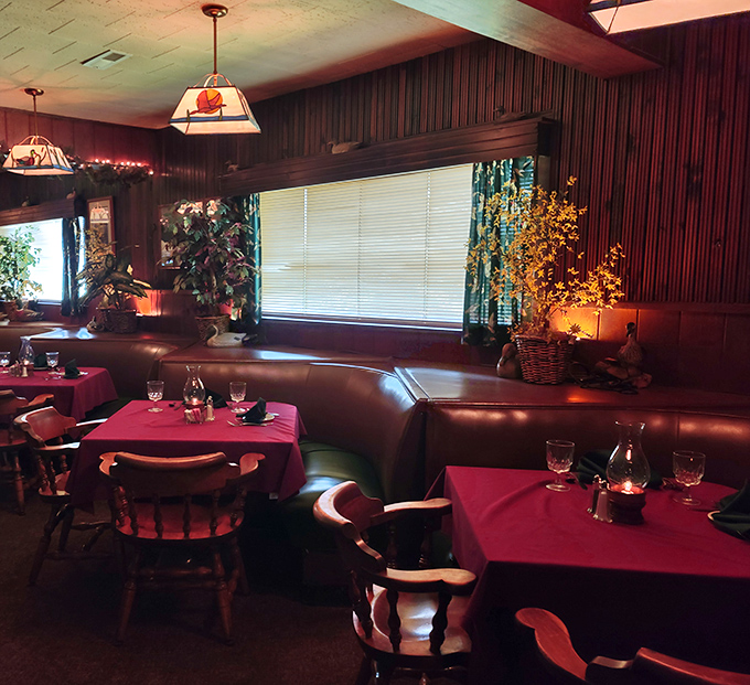 Cozy booths invite lingering conversations. This isn't fast food &ndash; it's slow food worth savoring with people you love.